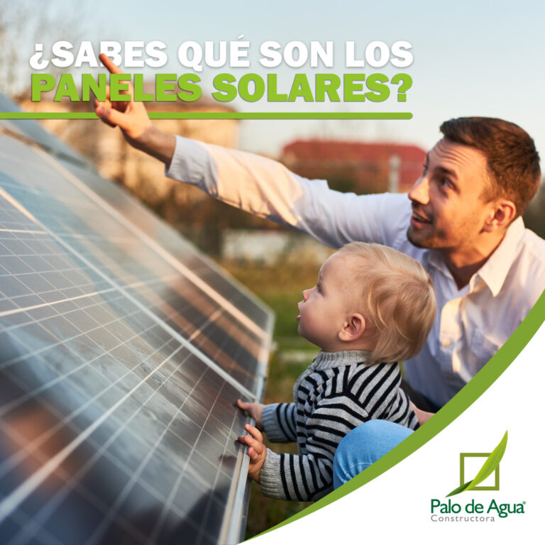 ¿QUÉ SON LOS PANELES SOLARES Y COMO FUNCIONAN? - Constructora Palo de Agua